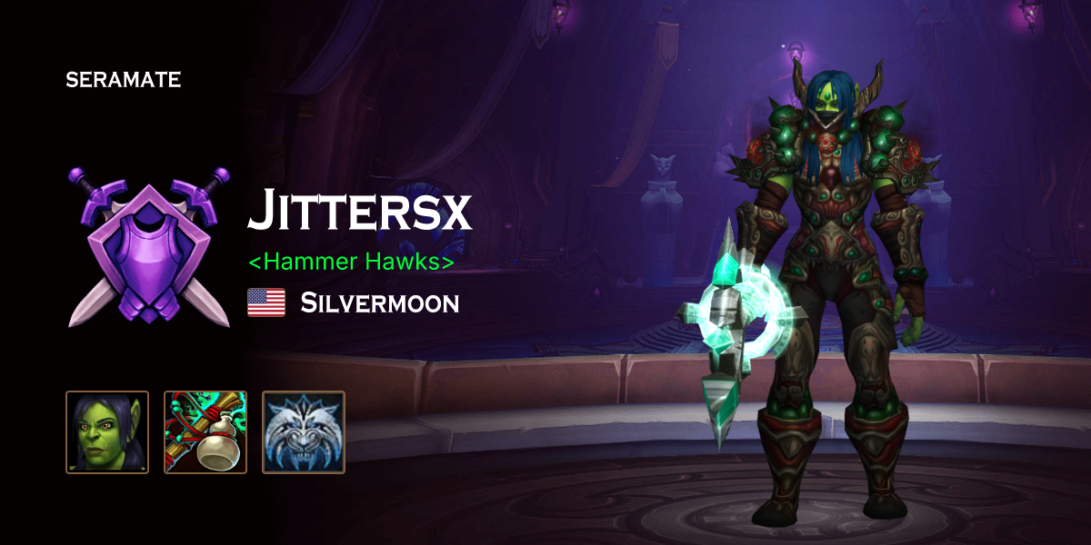 Jittersx @ Silvermoon (US) · Seramate · WoW PvP Leaderboards, Arena ...