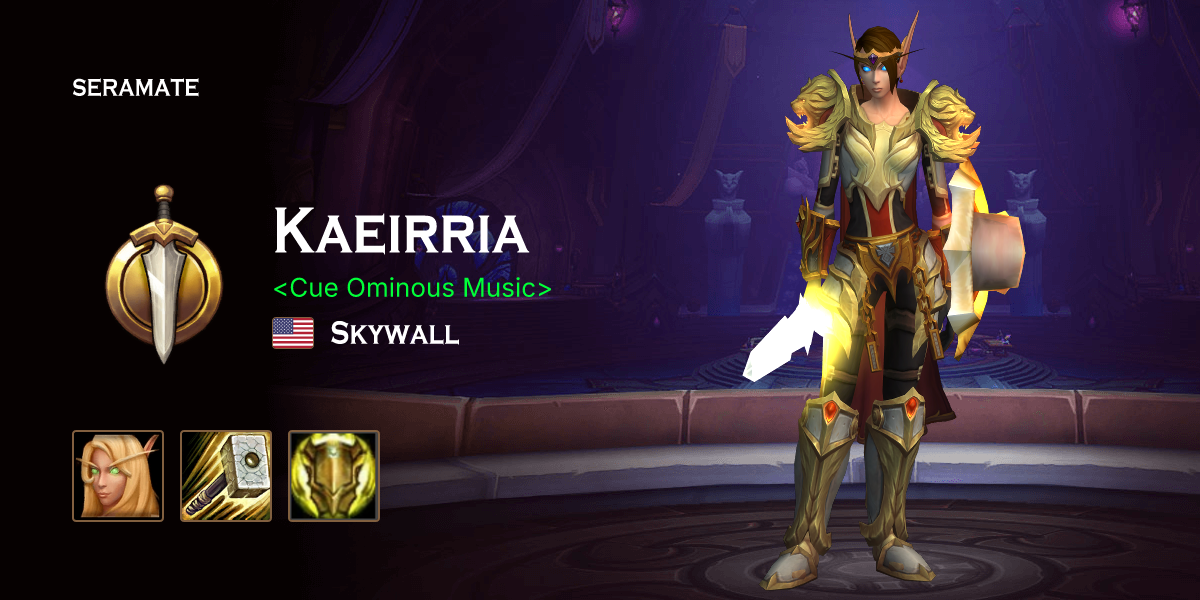 Kaeirria @ Skywall (US) · Seramate · WoW PvP Leaderboards, Arena Activity, Character Profiles ...