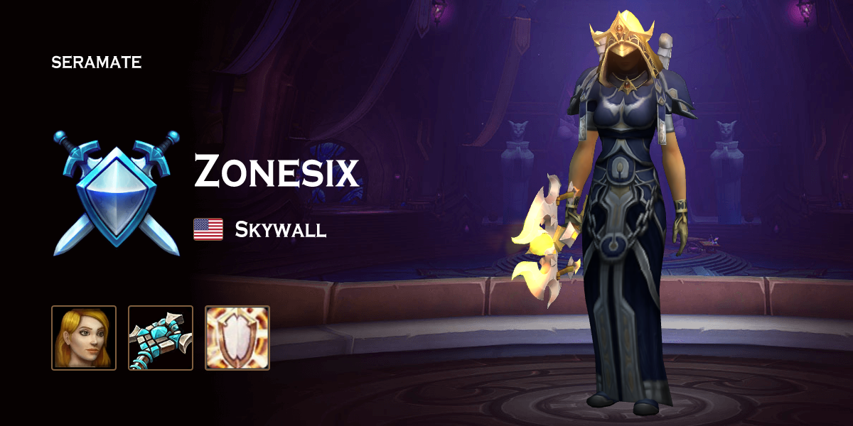 Zonesix @ Skywall (US) · Seramate · WoW PvP Leaderboards, Arena Activity, Character Profiles & more.