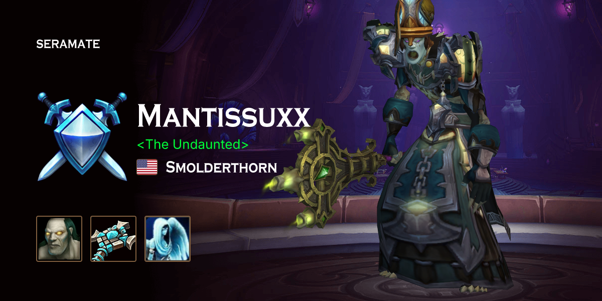 Mantissuxx @ Smolderthorn (US) · Seramate · WoW PvP Leaderboards, Arena ...