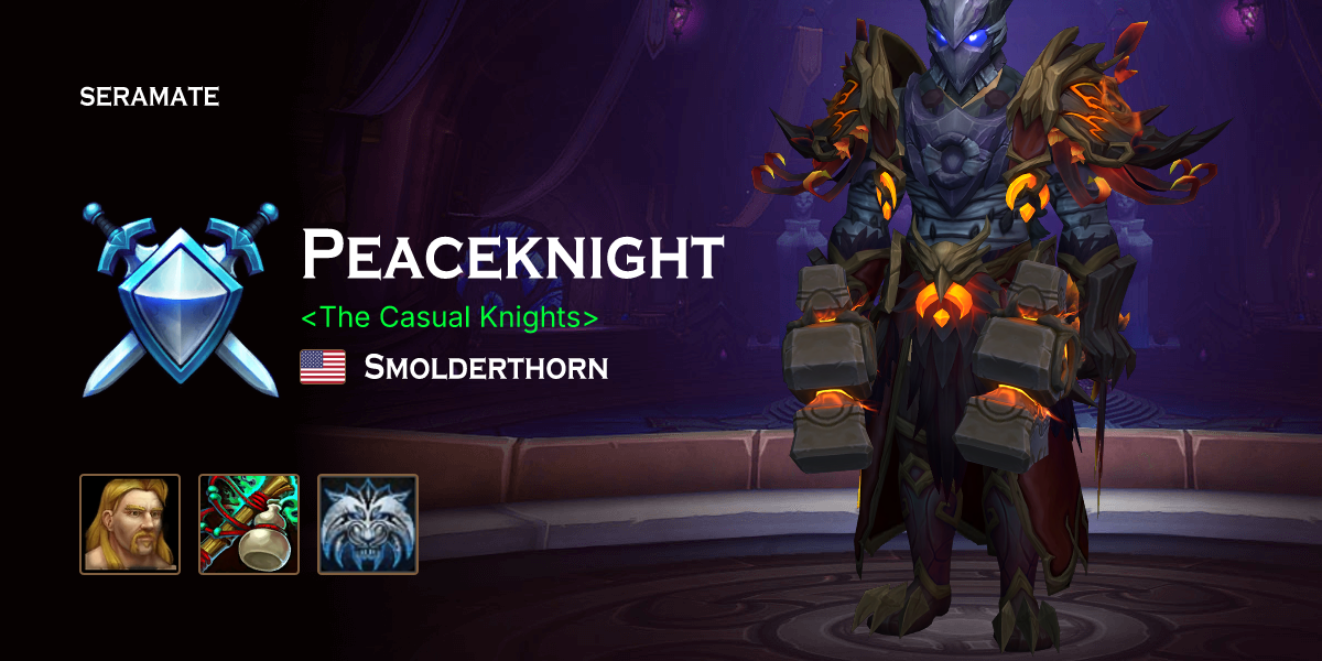 Peaceknight @ Smolderthorn (US) · Seramate · WoW PvP Leaderboards ...