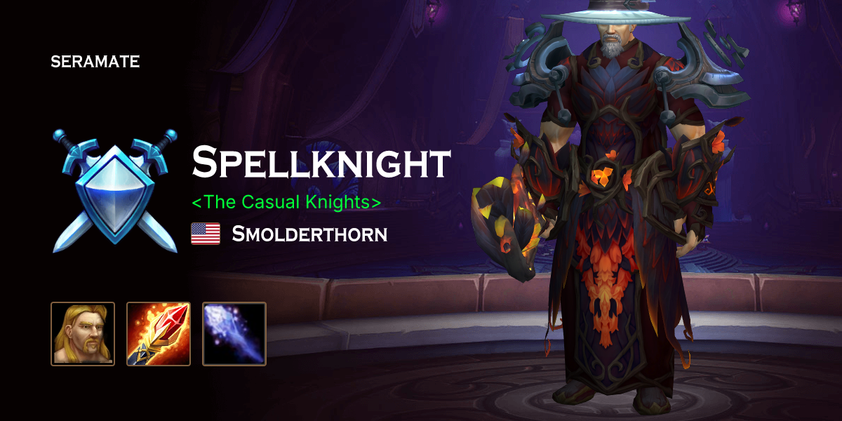Spellknight @ Smolderthorn (US) · Seramate · WoW PvP Leaderboards ...