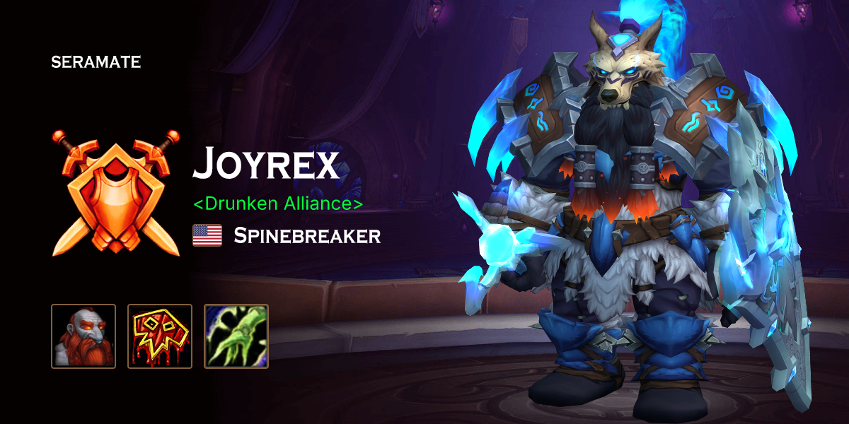 Joyrex @ Spinebreaker (US) · Seramate · WoW PvP Leaderboards, Arena Activity, Character Profiles ...