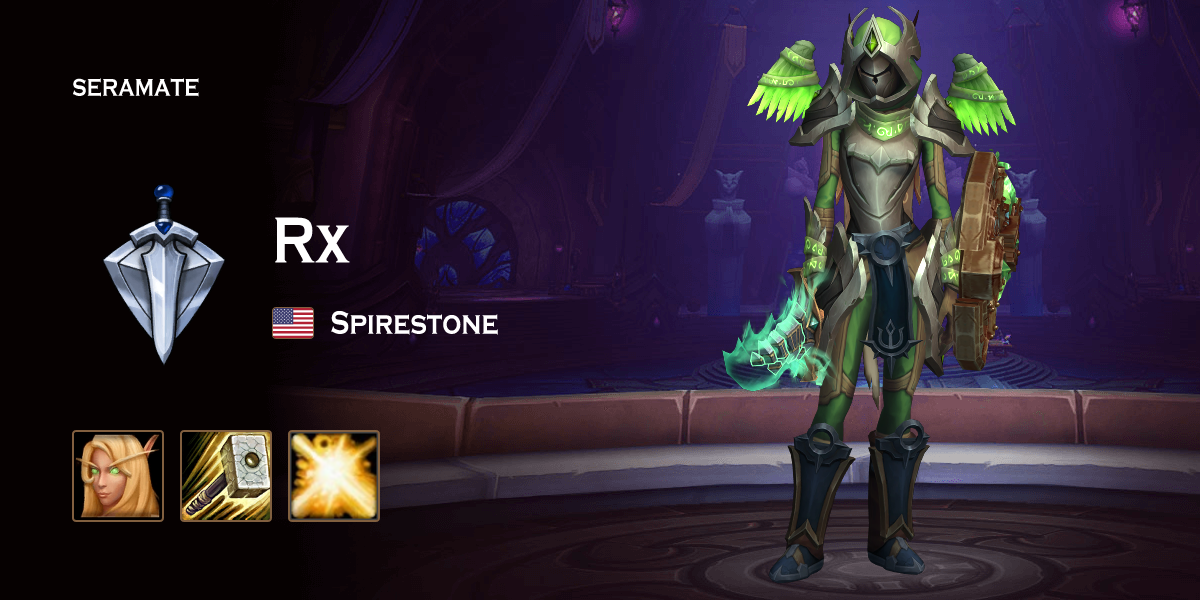 Rx @ Spirestone (US) · Seramate · WoW PvP Leaderboards, Arena Activity ...