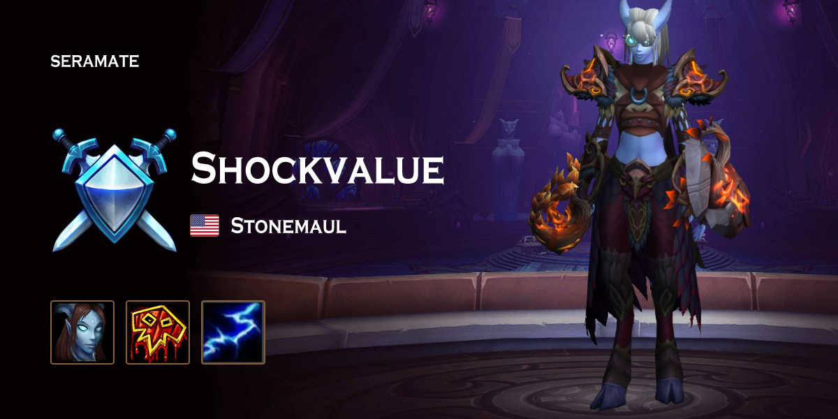 Shockvalue @ Stonemaul (US) · Seramate · WoW PvP Leaderboards, Arena ...