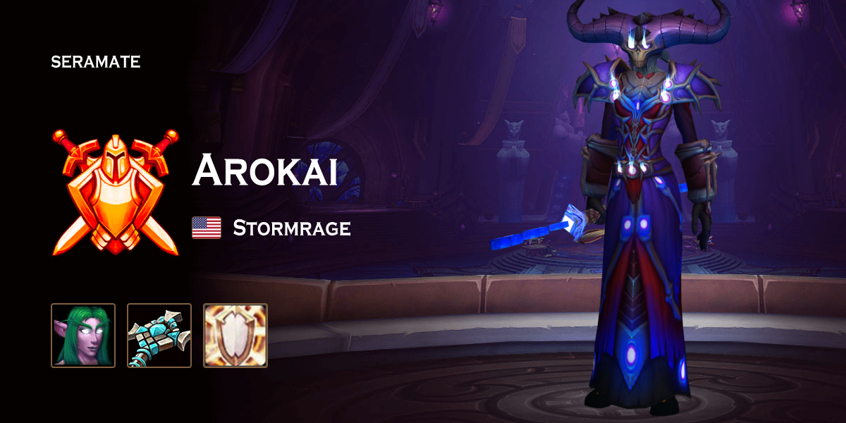 Arokai @ Stormrage (US) · Seramate · WoW PvP Leaderboards, Arena ...