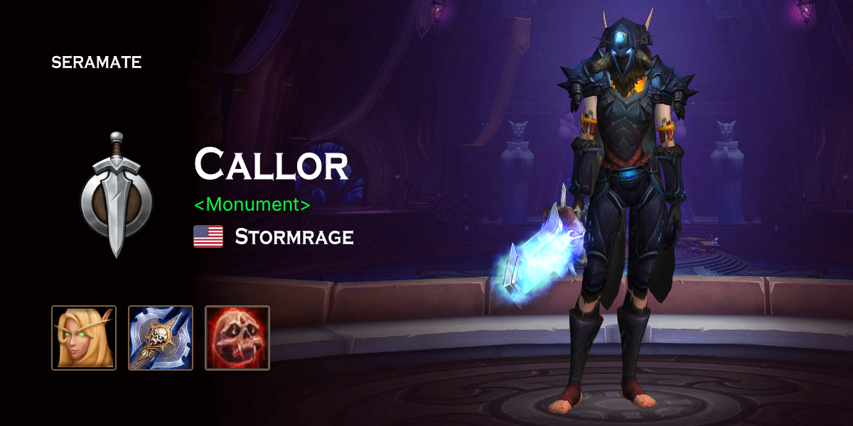 Callor @ Stormrage (US) · Seramate · WoW PvP Leaderboards, Arena ...