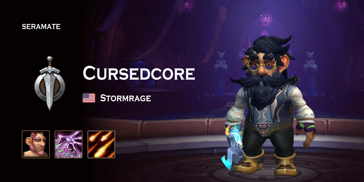 Cursedcore @ Stormrage (US) · Seramate · WoW PvP Leaderboards, Arena ...