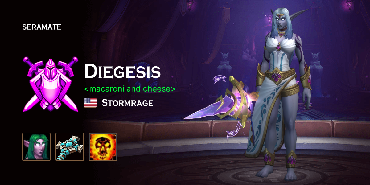 Diegesis @ Stormrage (US) · Seramate · WoW PvP Leaderboards, Arena ...