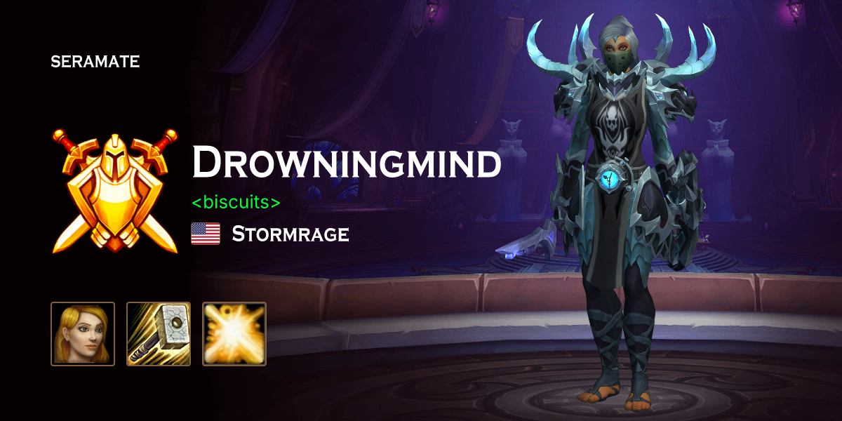 Drowningmind @ Stormrage (US) · Seramate · WoW PvP Leaderboards, Arena Activity, Character ...