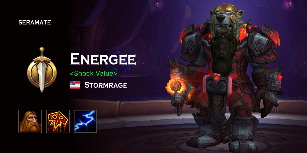 Energee @ Stormrage (US) · Seramate · WoW PvP Leaderboards, Arena Activity, Character Profiles ...