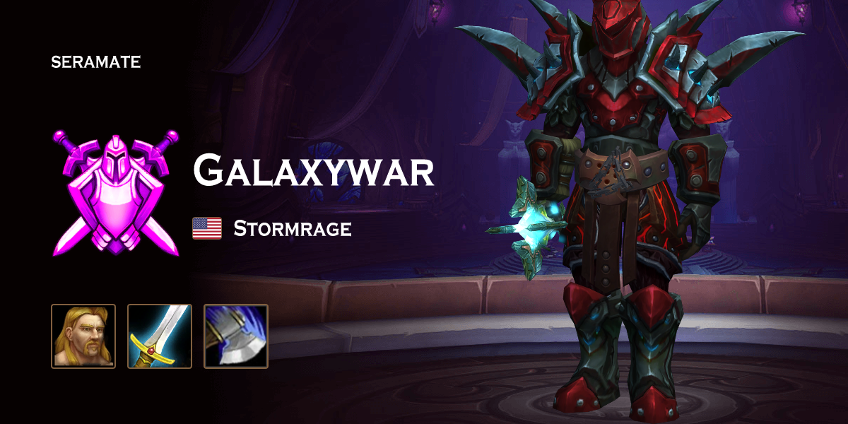 Galaxywar @ Stormrage (US) · Seramate · WoW PvP Leaderboards, Arena Activity, Character Profiles ...