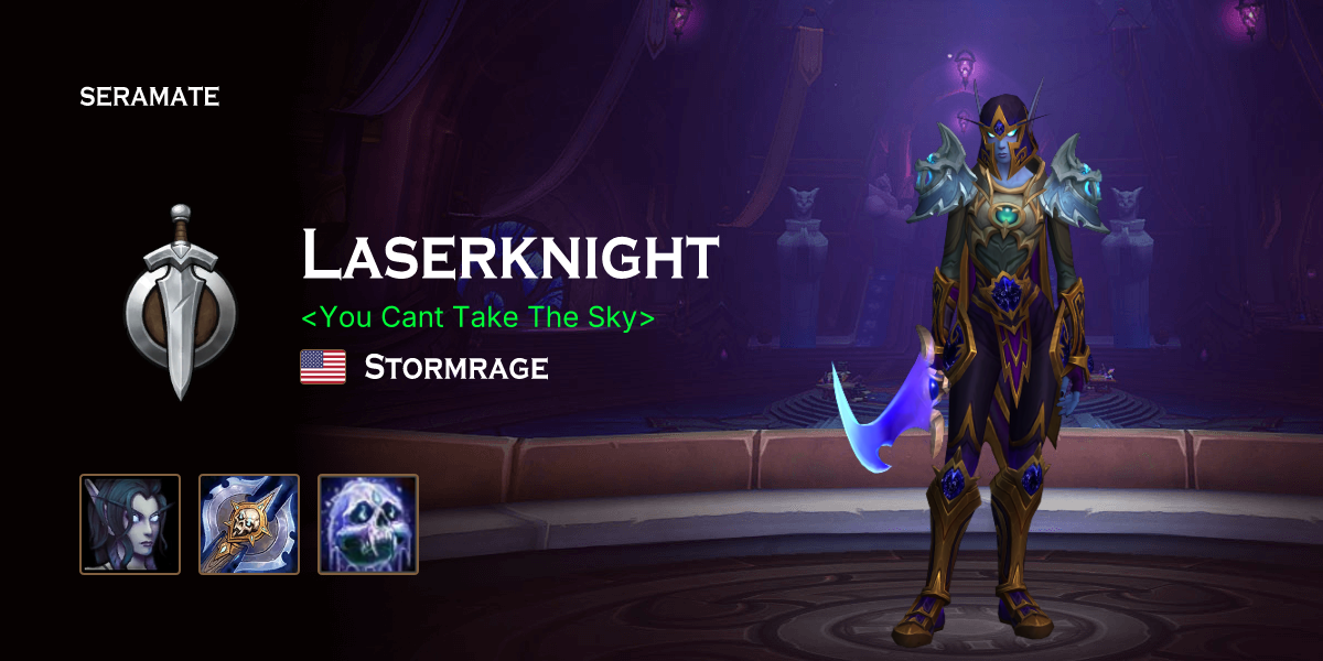 Laserknight @ Stormrage (US) · Seramate · WoW PvP Leaderboards, Arena ...