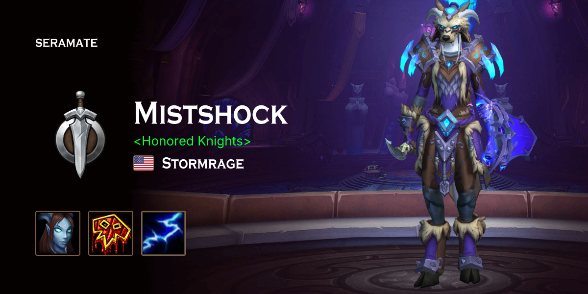 Mistshock @ Stormrage (US) · Seramate · WoW PvP Leaderboards, Arena ...