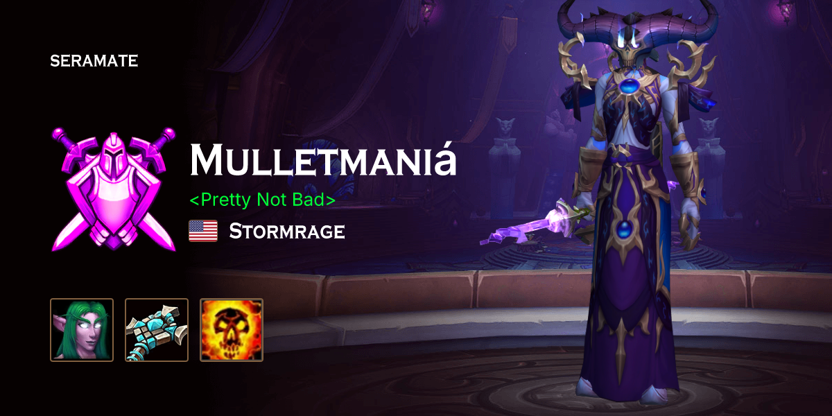 Mulletmaniá @ Stormrage (US) · Seramate · WoW PvP Leaderboards, Arena ...