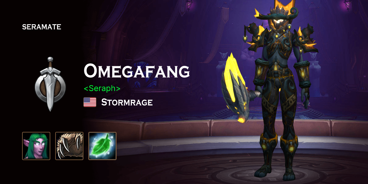 Omegafang @ Stormrage (US) · Seramate · WoW PvP Leaderboards, Arena Activity, Character Profiles ...