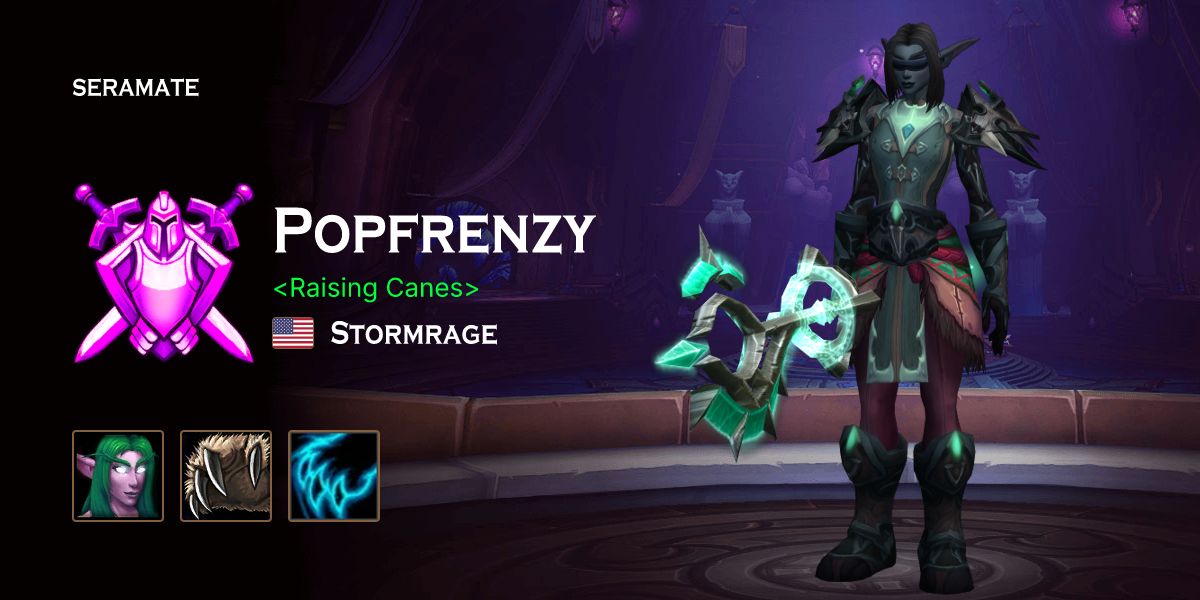 Popfrenzy @ Stormrage (US) · Seramate · WoW PvP Leaderboards, Arena ...