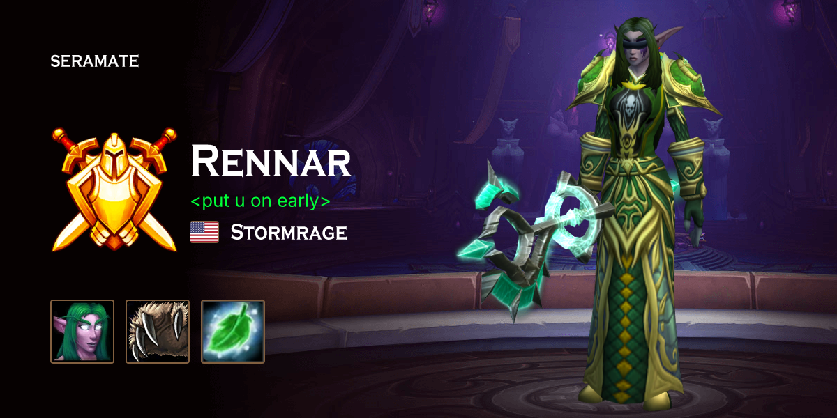Rennar @ Stormrage (US) · Seramate · WoW PvP Leaderboards, Arena ...