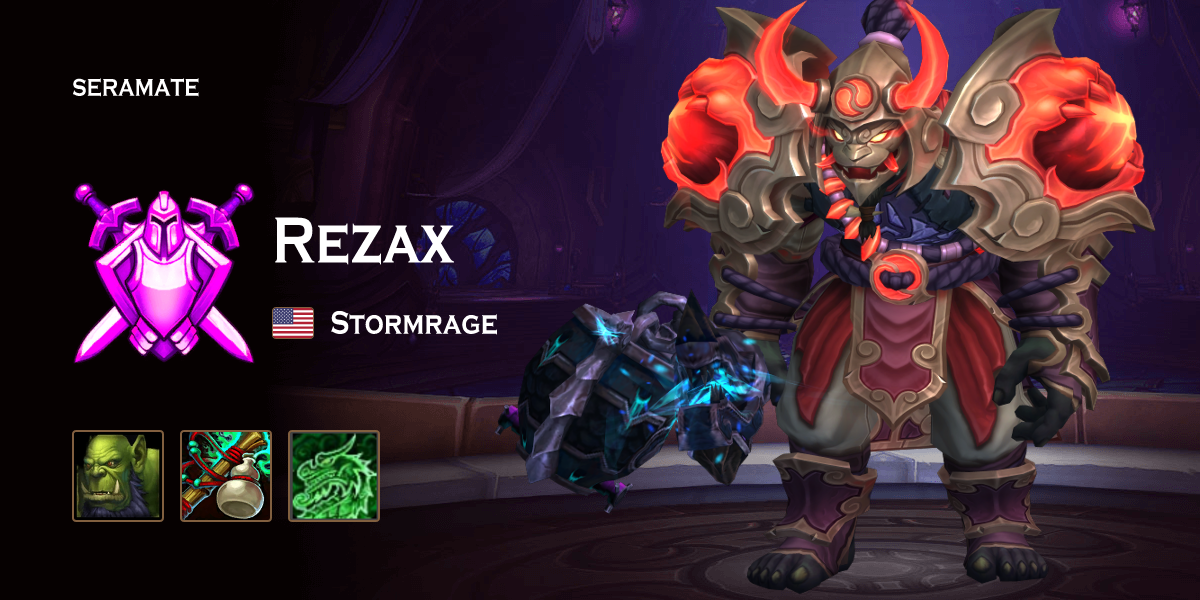Rezax @ Stormrage (US) · Seramate · WoW PvP Leaderboards, Arena ...