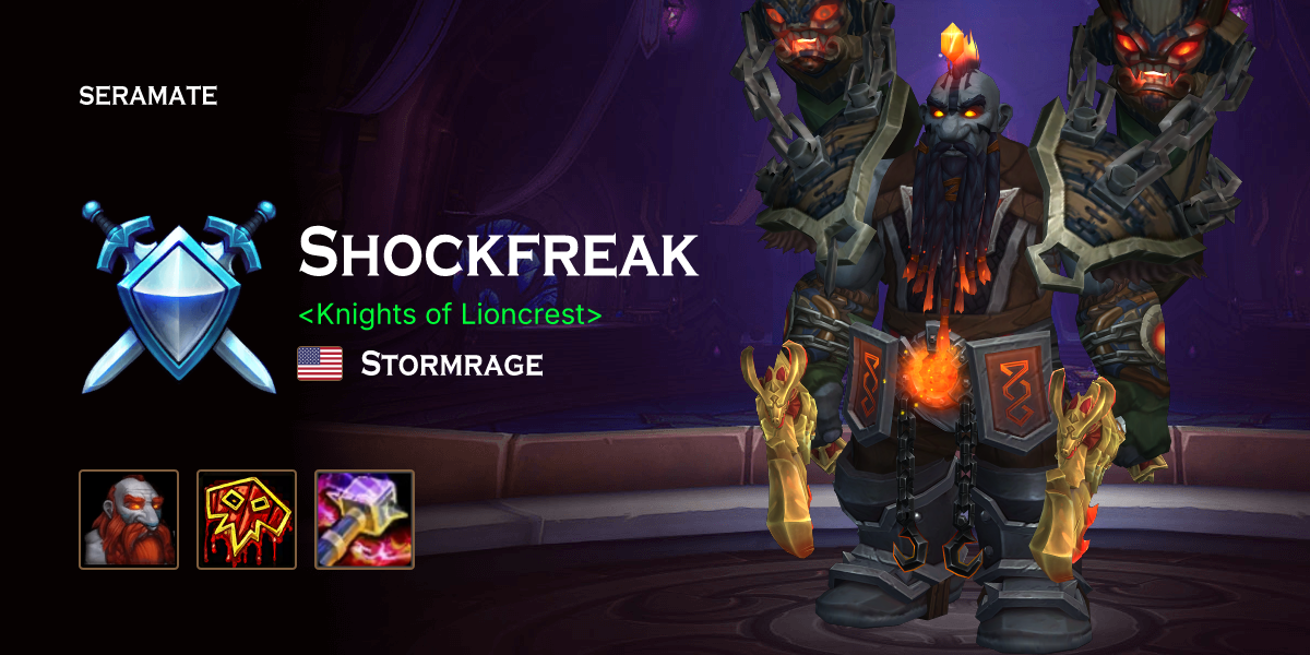 Shockfreak @ Stormrage (US) · Seramate · WoW PvP Leaderboards, Arena ...