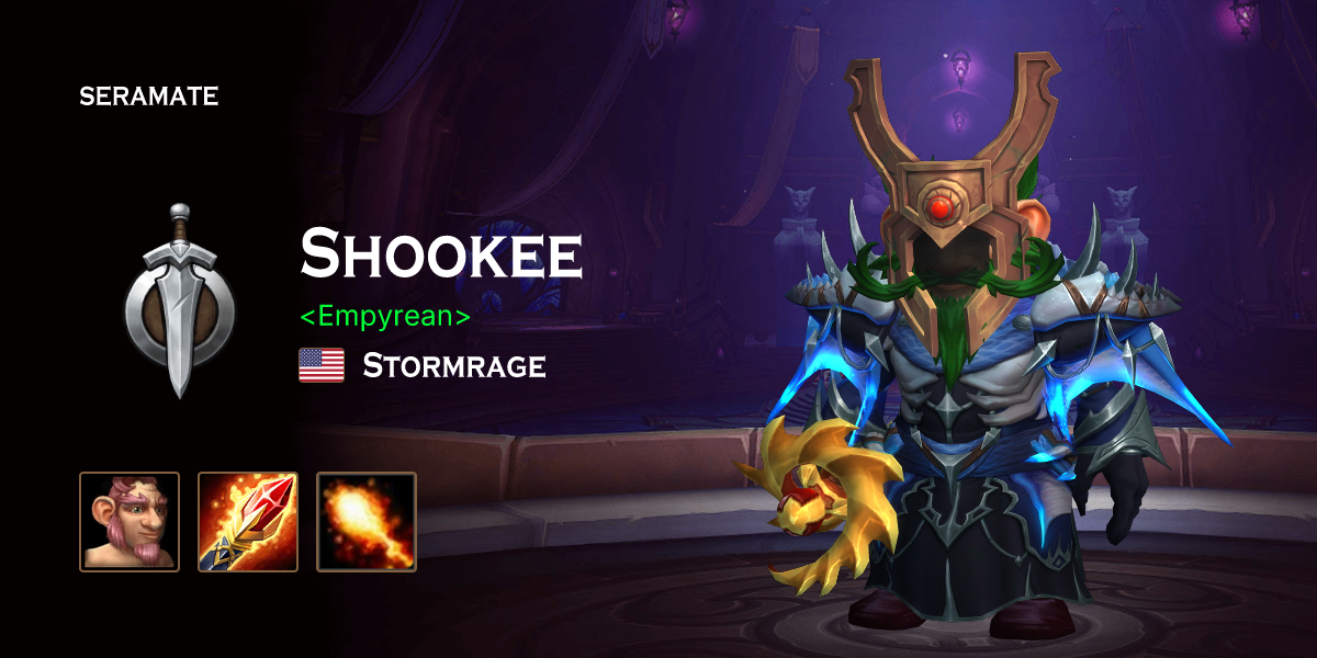 Shookee @ Stormrage (US) · Seramate · WoW PvP Leaderboards, Arena ...