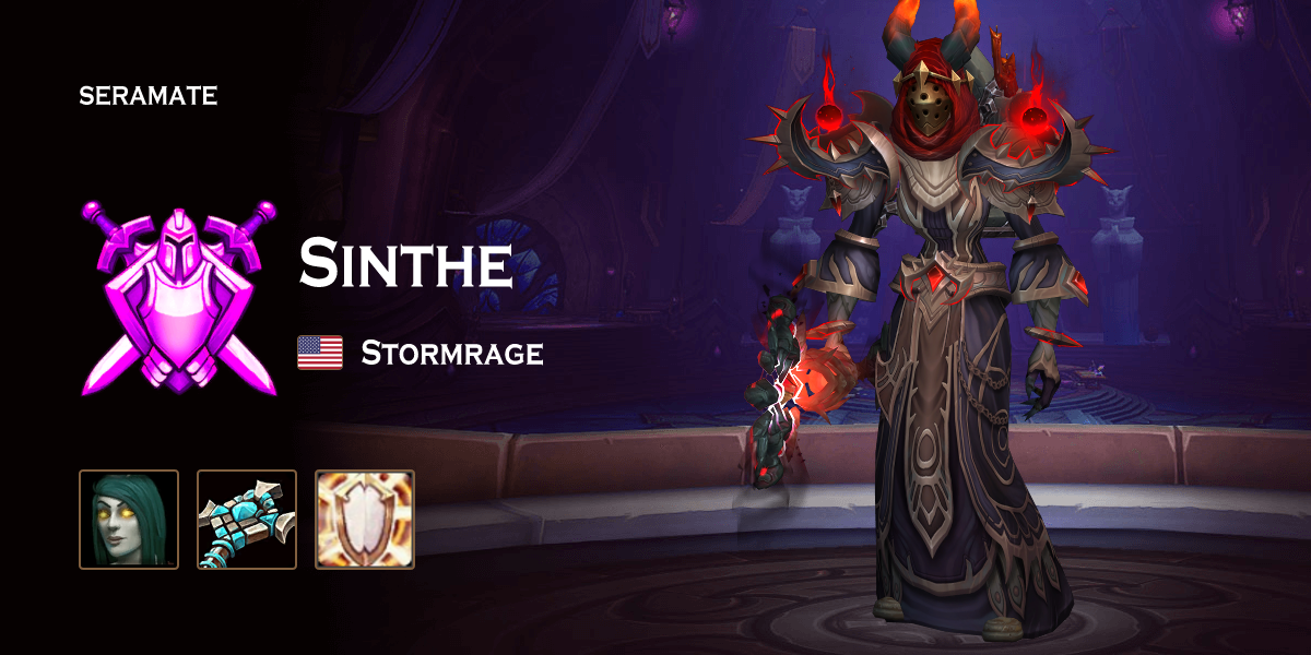 Sinthe @ Stormrage (US) · Seramate · WoW PvP Leaderboards, Arena ...