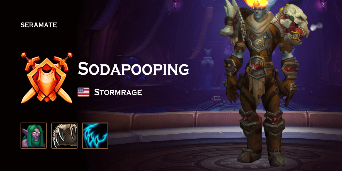 Sodapooping @ Stormrage (US) · Seramate · WoW PvP Leaderboards, Arena ...
