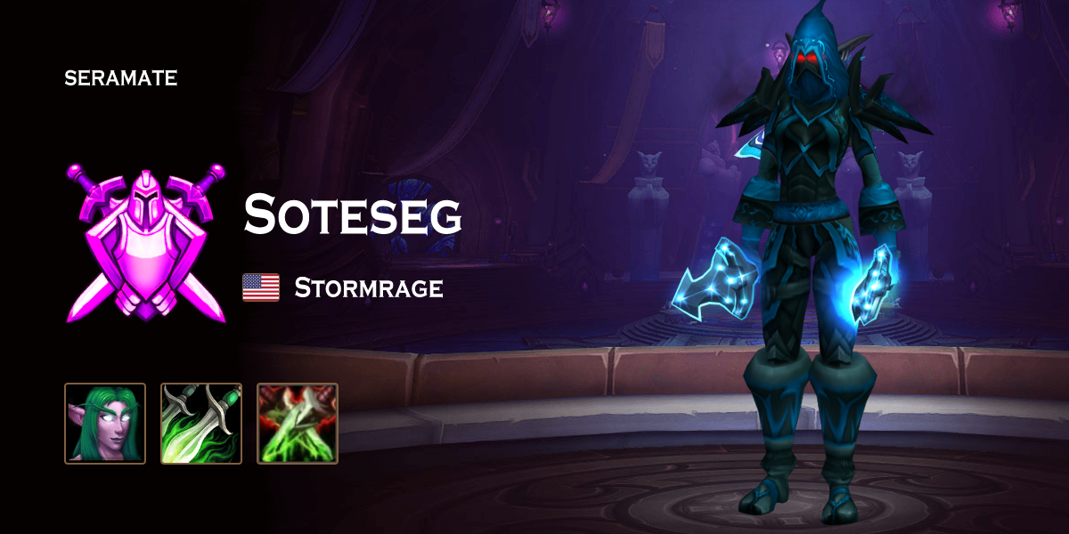 Soteseg @ Stormrage (US) · Seramate · WoW PvP Leaderboards, Arena ...