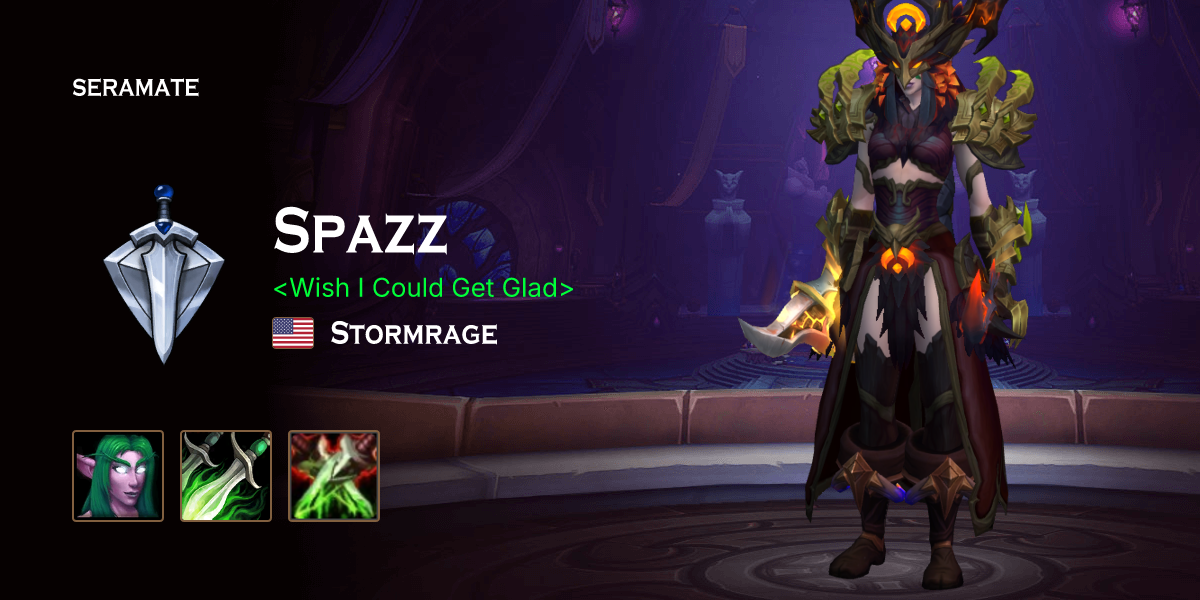Spazz @ Stormrage (US) · Seramate · WoW PvP Leaderboards, Arena ...