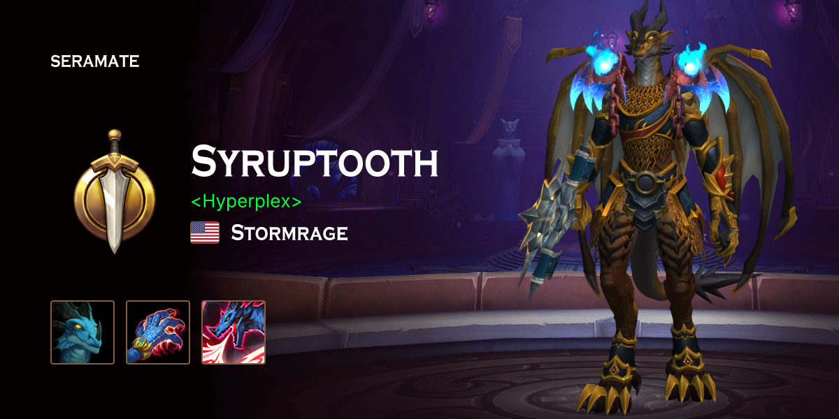 Syruptooth @ Stormrage (US) · Seramate · WoW PvP Leaderboards, Arena ...