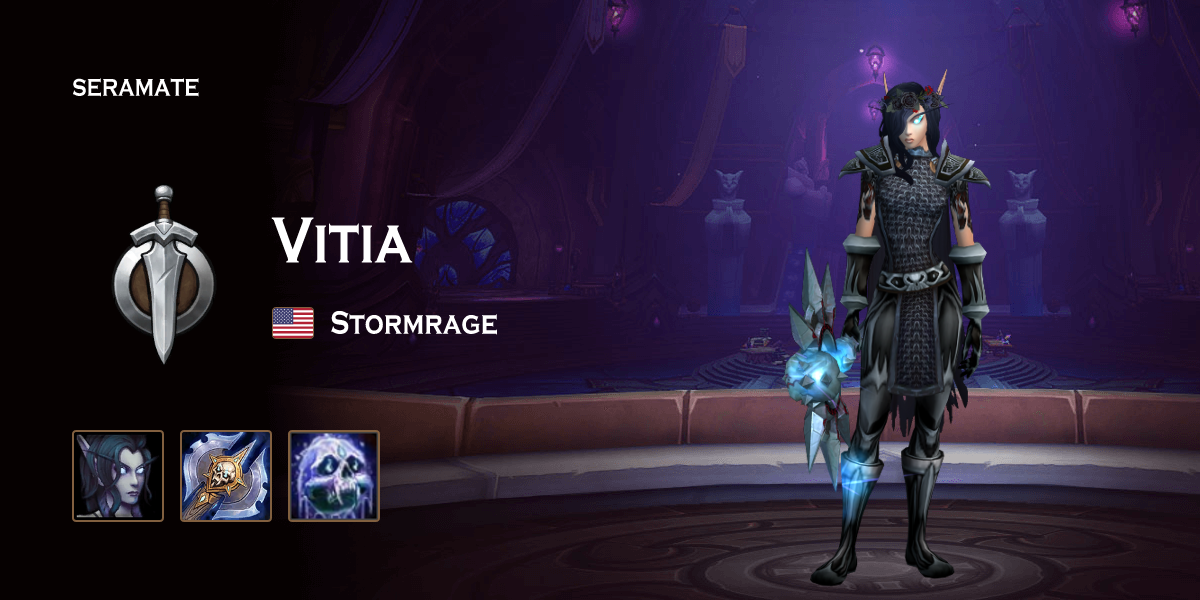 Vitia @ Stormrage (US) · Seramate · WoW PvP Leaderboards, Arena ...