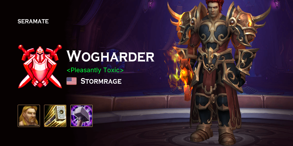 Wogharder @ Stormrage (US) · Seramate · WoW PvP Leaderboards, Arena ...