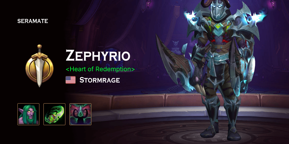 Zephyrio @ Stormrage (US) · Seramate · WoW PvP Leaderboards, Arena Activity, Character Profiles ...