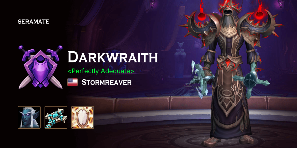 Darkwraith @ Stormreaver (US) · Seramate · WoW PvP Leaderboards, Arena ...