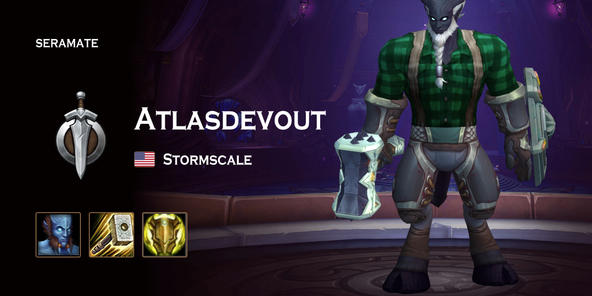 Atlasdevout @ Stormscale (US) · Seramate · WoW PvP Leaderboards, Arena ...