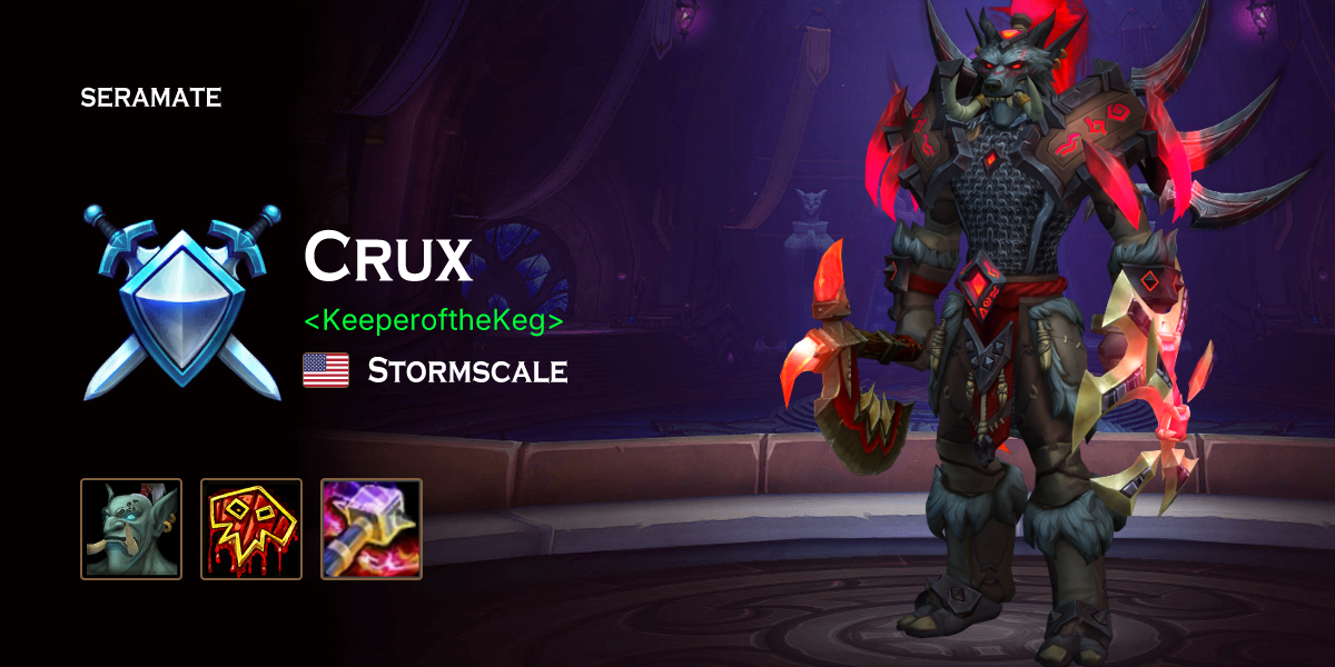 Crux @ Stormscale (US) · Seramate · WoW PvP Leaderboards, Arena ...