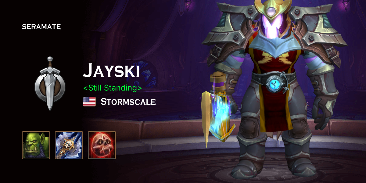 Jayski @ Stormscale (US) · Seramate · WoW PvP Leaderboards, Arena Activity, Character Profiles ...