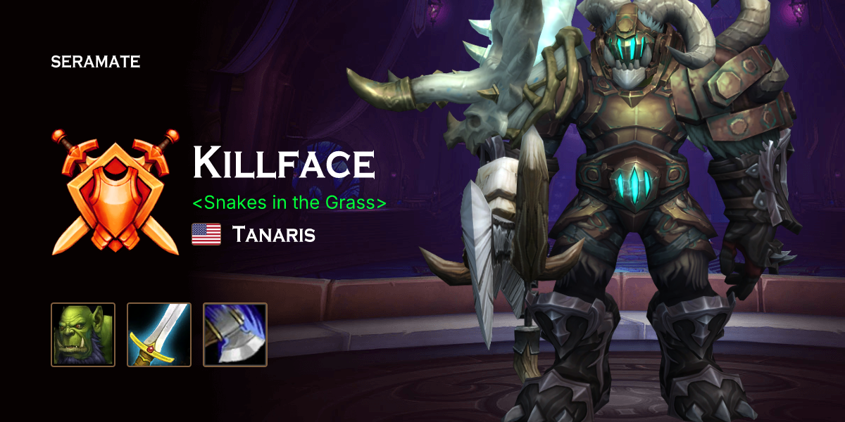 Killface @ Tanaris (US) · Seramate · WoW PvP Leaderboards, Arena ...