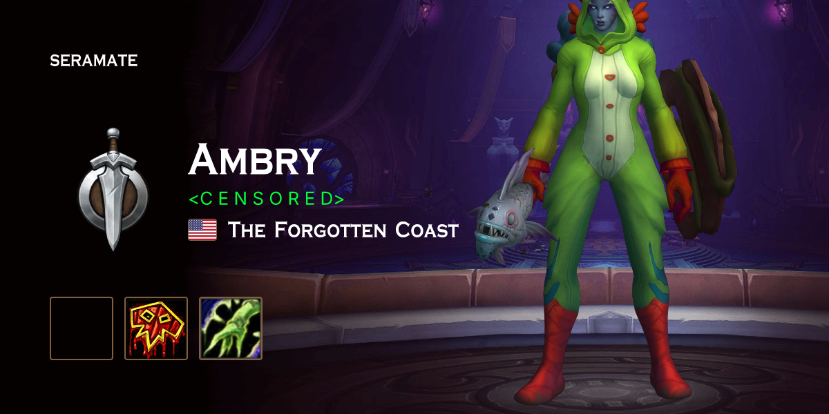 Ambry @ The Forgotten Coast (US) · Seramate · WoW PvP Leaderboards ...