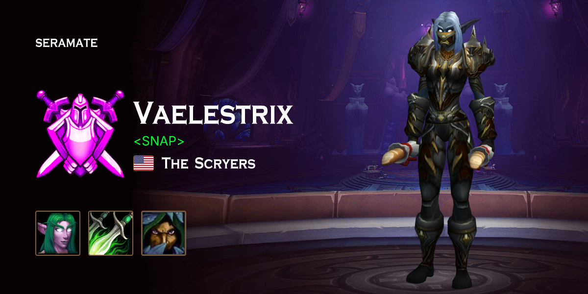 Vaelestrix @ The Scryers (US) · Seramate · WoW PvP Leaderboards, Arena ...