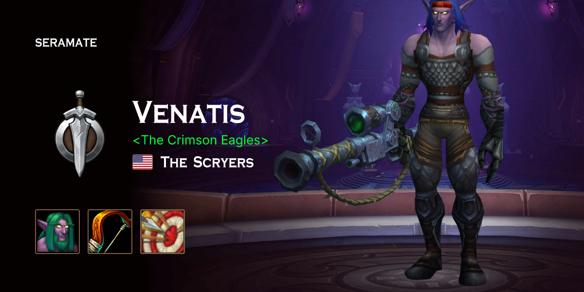 Venatis @ The Scryers (US) · Seramate · WoW PvP Leaderboards, Arena ...