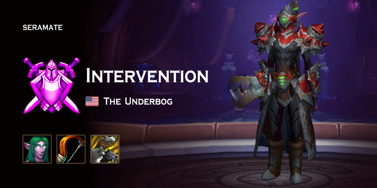 Intervention @ The Underbog (US) · Seramate · WoW PvP Leaderboards ...
