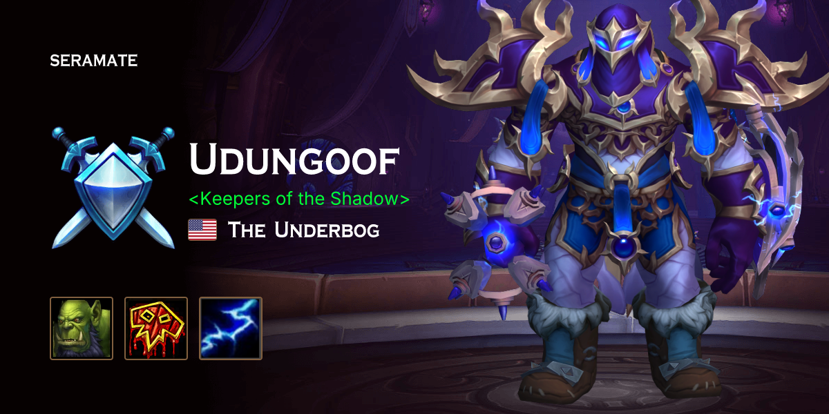 Udungoof @ The Underbog (US) · Seramate · WoW PvP Leaderboards, Arena ...