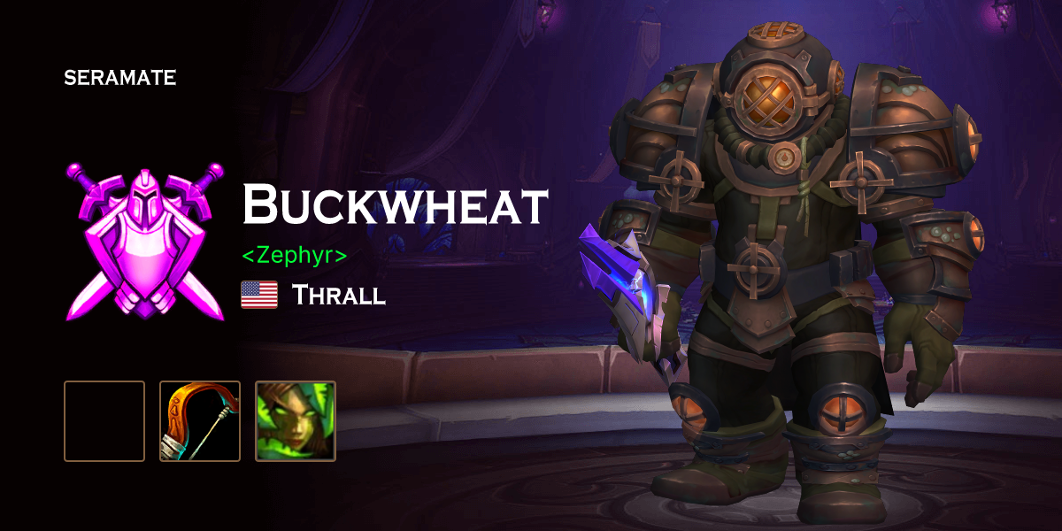 Buckwheat @ Thrall (US) · Seramate · WoW PvP Leaderboards, Arena ...