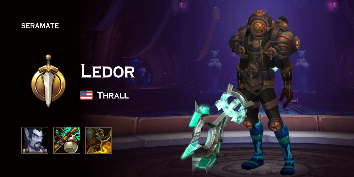 Ledor @ Thrall (US) · Seramate · WoW PvP Leaderboards, Arena Activity ...