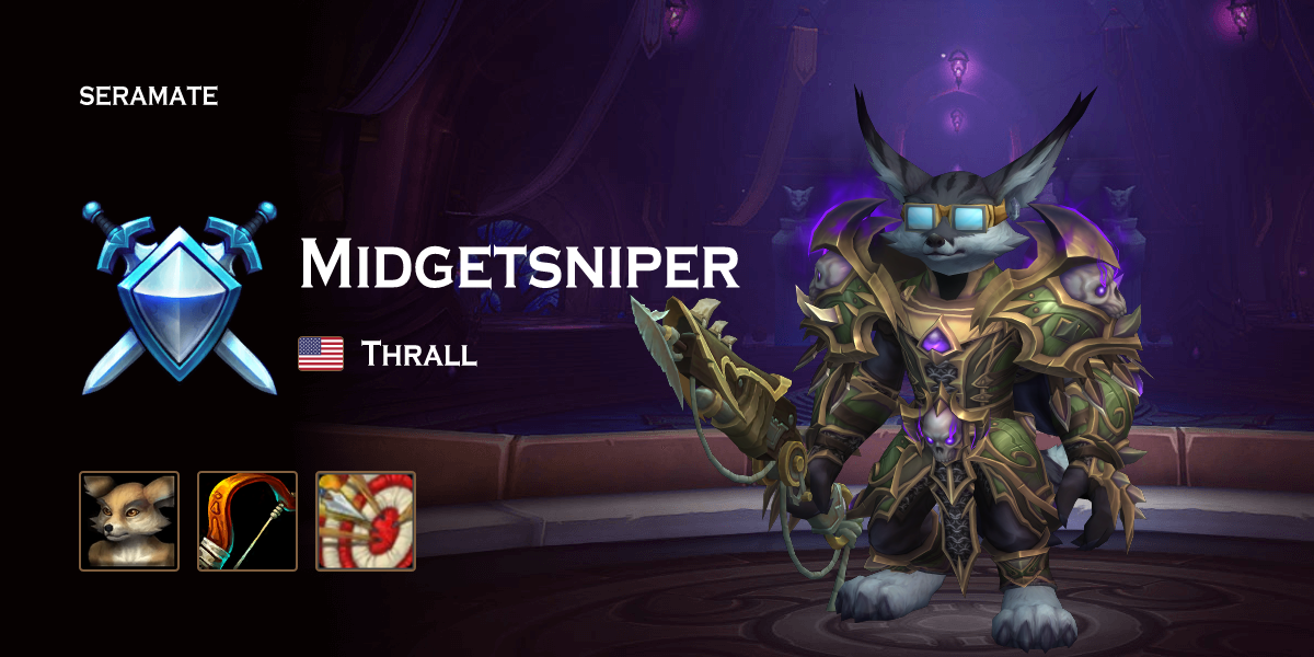 Midgetsniper @ Thrall (US) · Seramate · WoW PvP Leaderboards, Arena ...