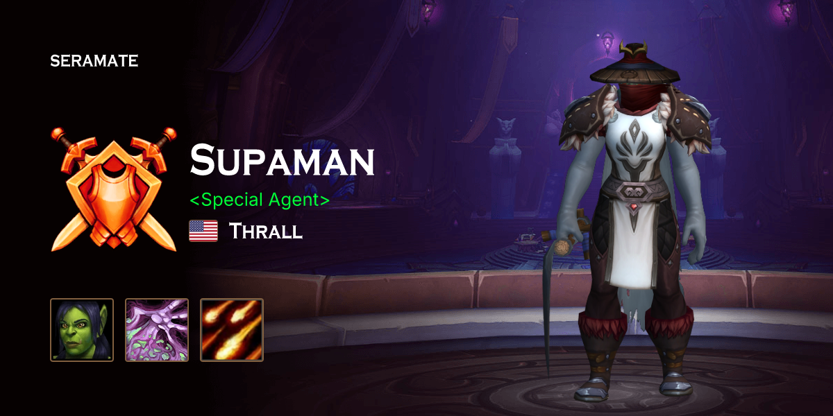 Supaman @ Thrall (US) · Seramate · WoW PvP Leaderboards, Arena Activity ...