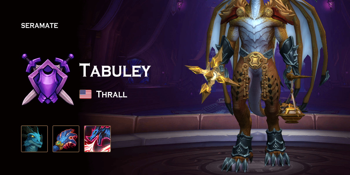 Tabuley @ Thrall (US) · Seramate · WoW PvP Leaderboards, Arena Activity ...