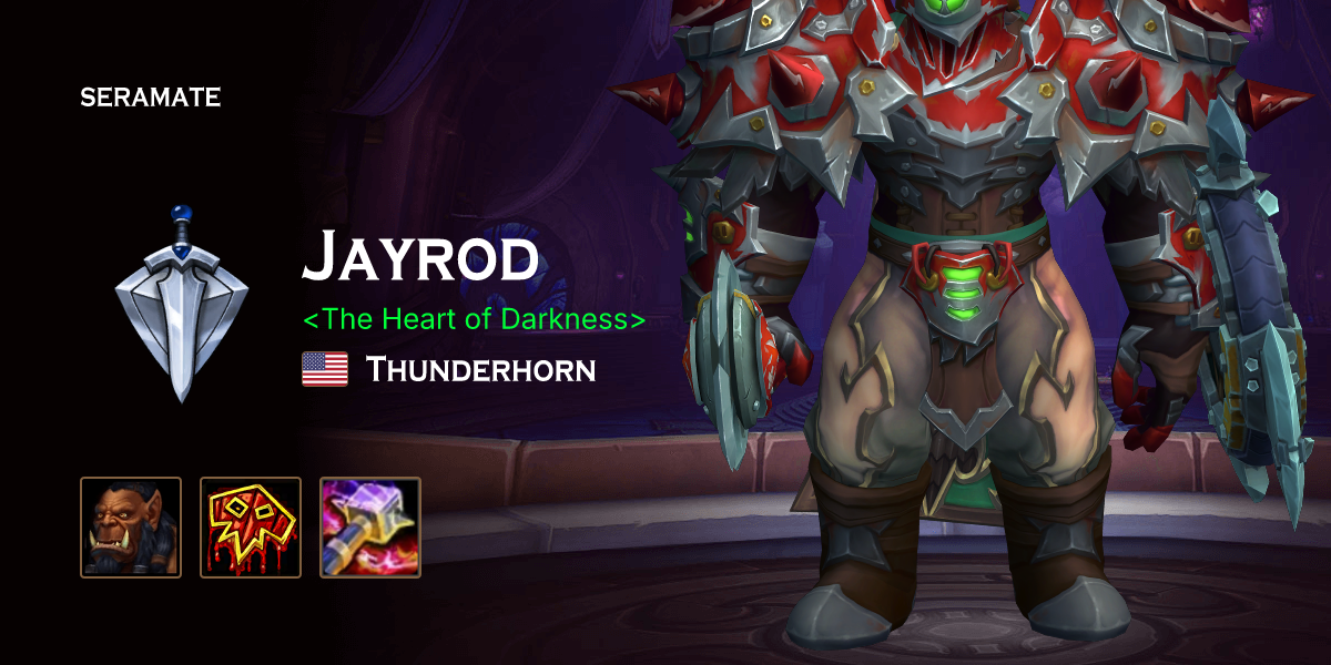 Jayrod @ Thunderhorn (US) · Seramate · WoW PvP Leaderboards, Arena ...