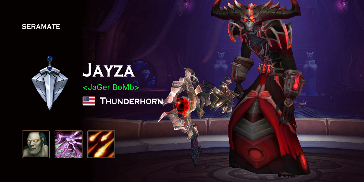 Jayza @ Thunderhorn (US) · Seramate · WoW PvP Leaderboards, Arena ...